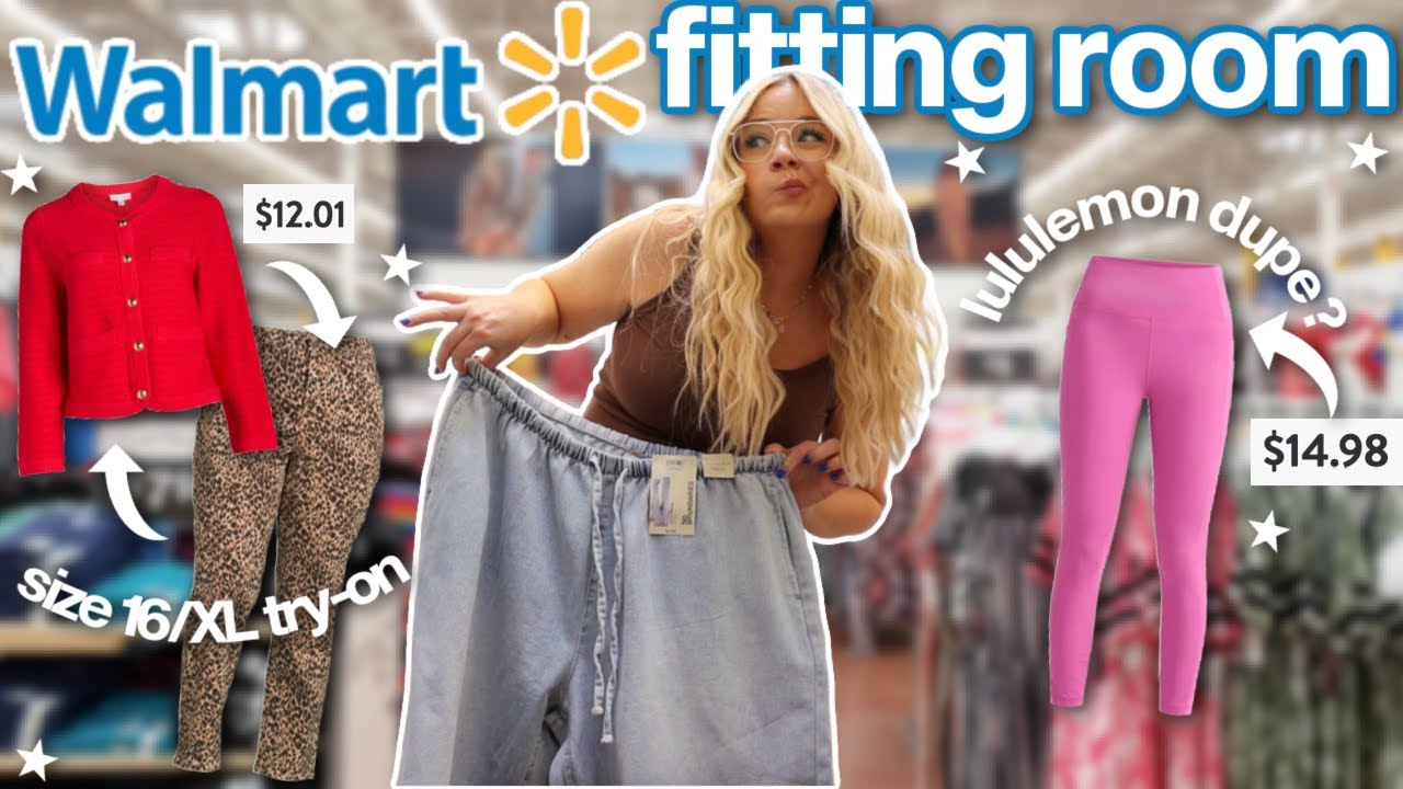 inside the fitting room at walmart! (what happened to plus sizes in ...