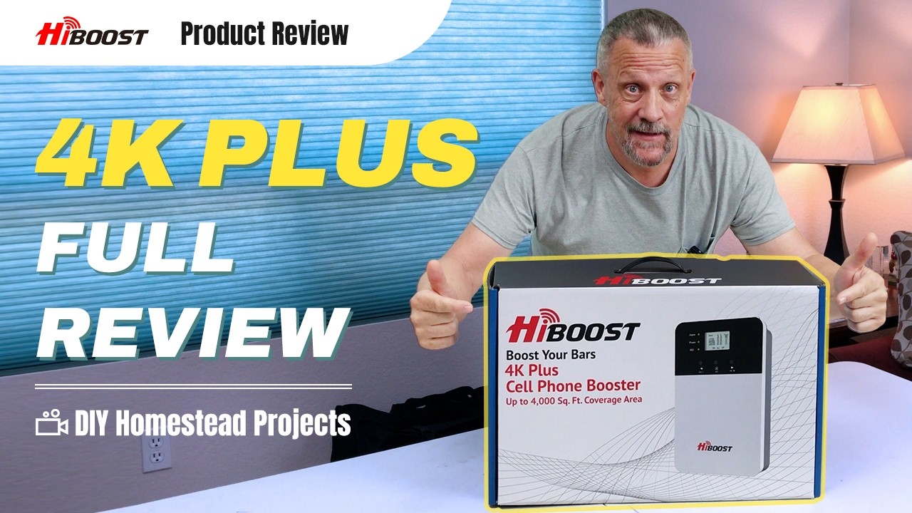 4K Plus Signal Booster Review: Unbox, Install & Test BY DIY Homestead ...