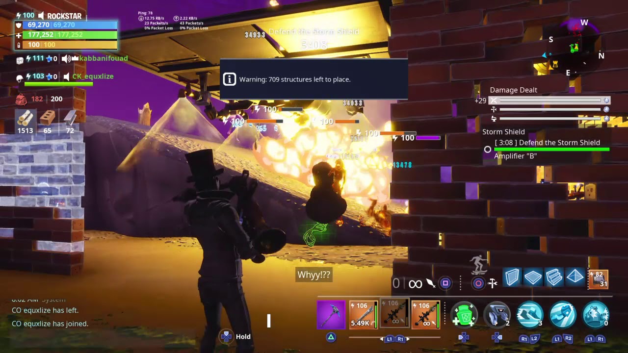 Fortnite STW UNDERGROUND CHEATING LEVEL 100 HUSKS - YouTube