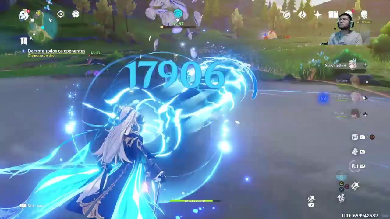 Genshin Impact "Farmando pra Arconte Hydro" 720p-60fps - YouTube
