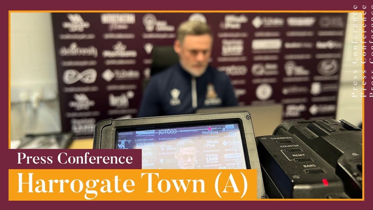 PRESS CONFERENCE: Alexander previews Harrogate clash - YouTube