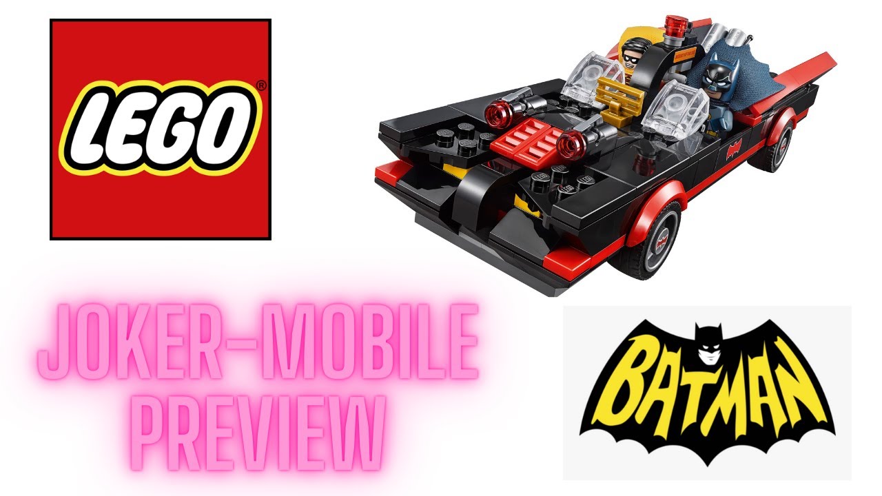 Preview of the new Lego Joker-Mobile... #Lego #Batman #Joker - YouTube