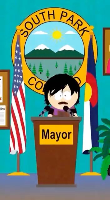 Sam Marsh impersonates the mayor #southpark #southparksammarsh # ...