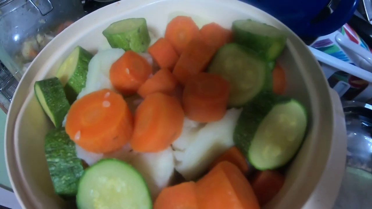 Verduras Cocidas en Agua con Sal, sano y delicioso. - YouTube