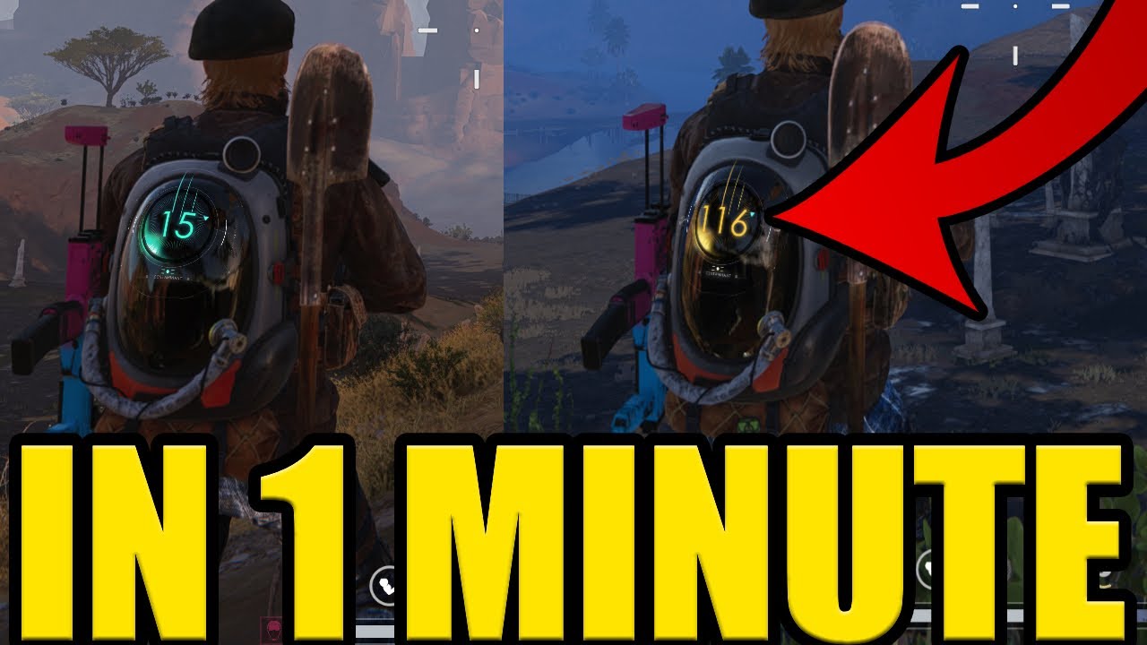 ONCE HUMAN BACKPACK WHAT DO the NUMBERS , BEEPS and COLOR MEAN UPDATED ...