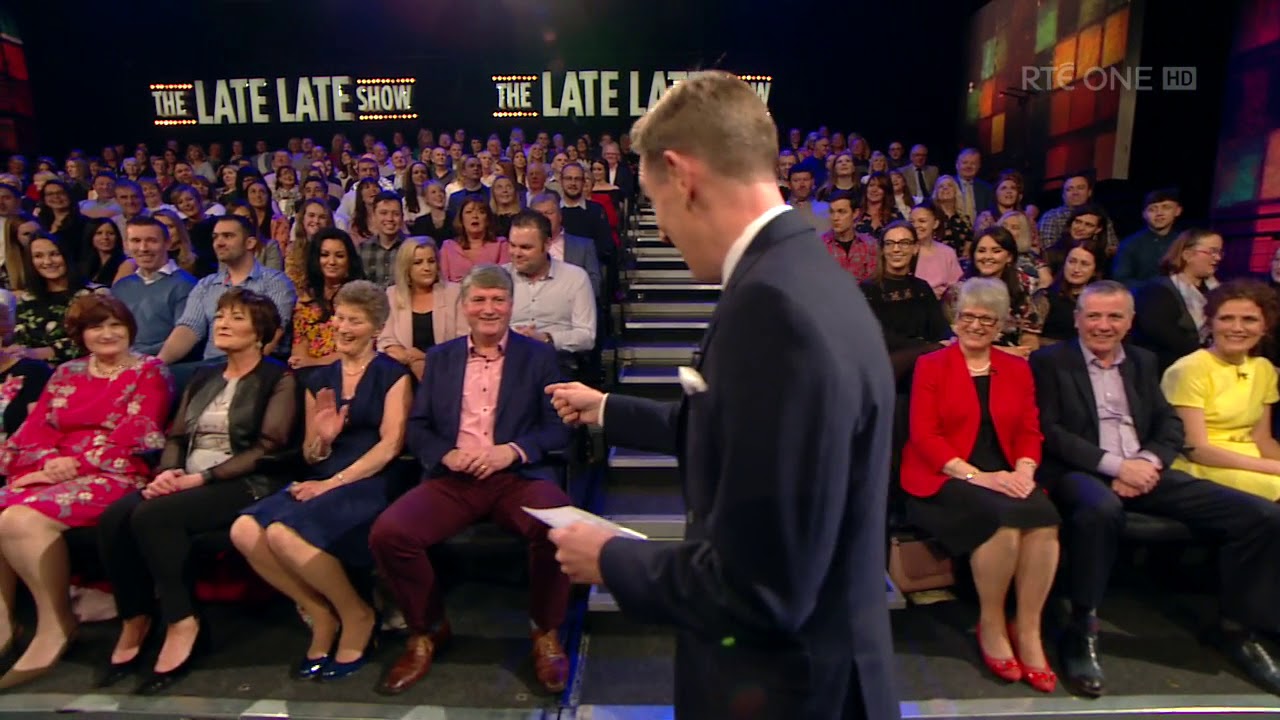 The Kelly Family taking up the entire front row! | The Late Late Show ...