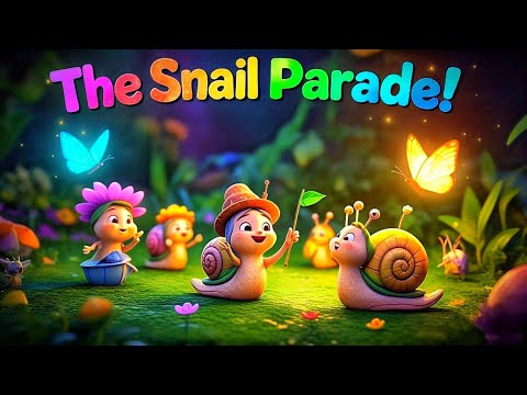 The Snail Parade | Slow & Fun Kids Rhyme | Tinkle Tunes - YouTube