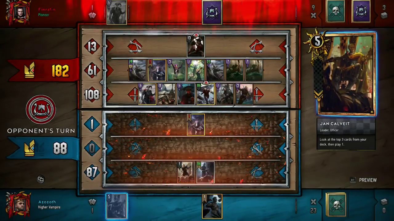 GWENT huge letho play - YouTube