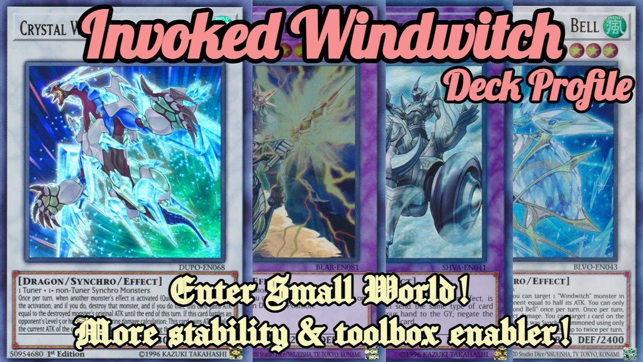 YU-GI-OH! WINDWITCH INVOKED OCTOBER 2021 DECK PROFILE [EDOPRO] - YouTube