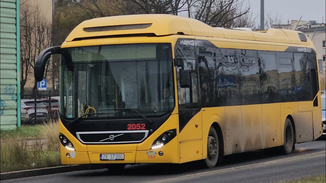 Volvo 7900 Hybrid 12,1 M #2052 MZK Koszalin - YouTube