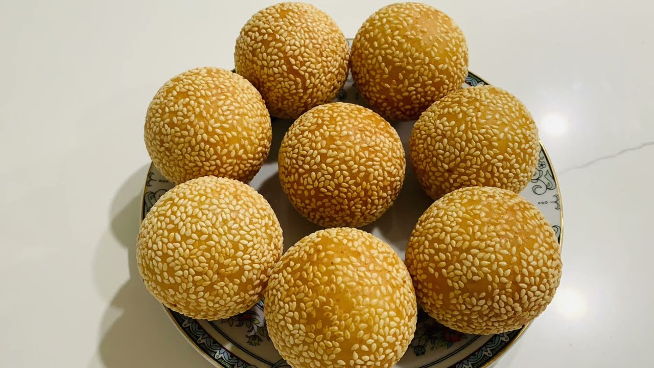 Quick, Simple and Delicious Crunchy Sesame Balls Recipe |Incredibly ...