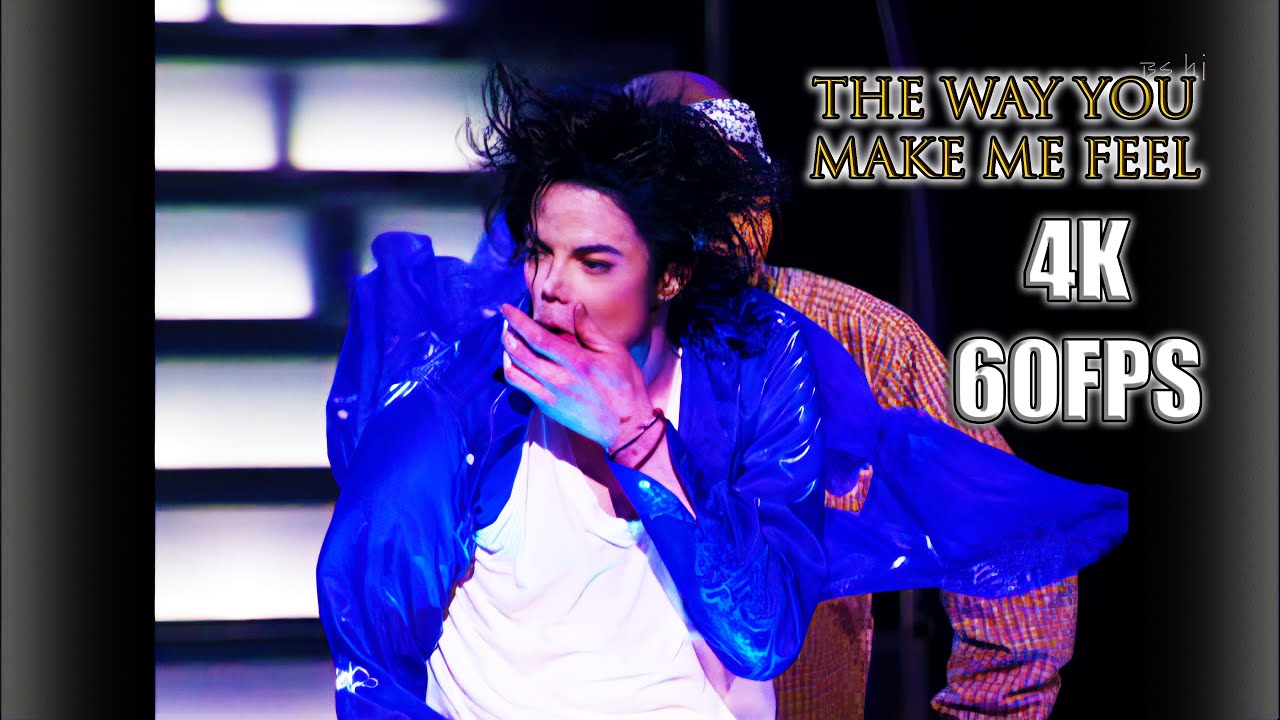 "THE WAY YOU MAKE ME FEEL" - Michael Jackson 30th Anniversary MSG 4K ...