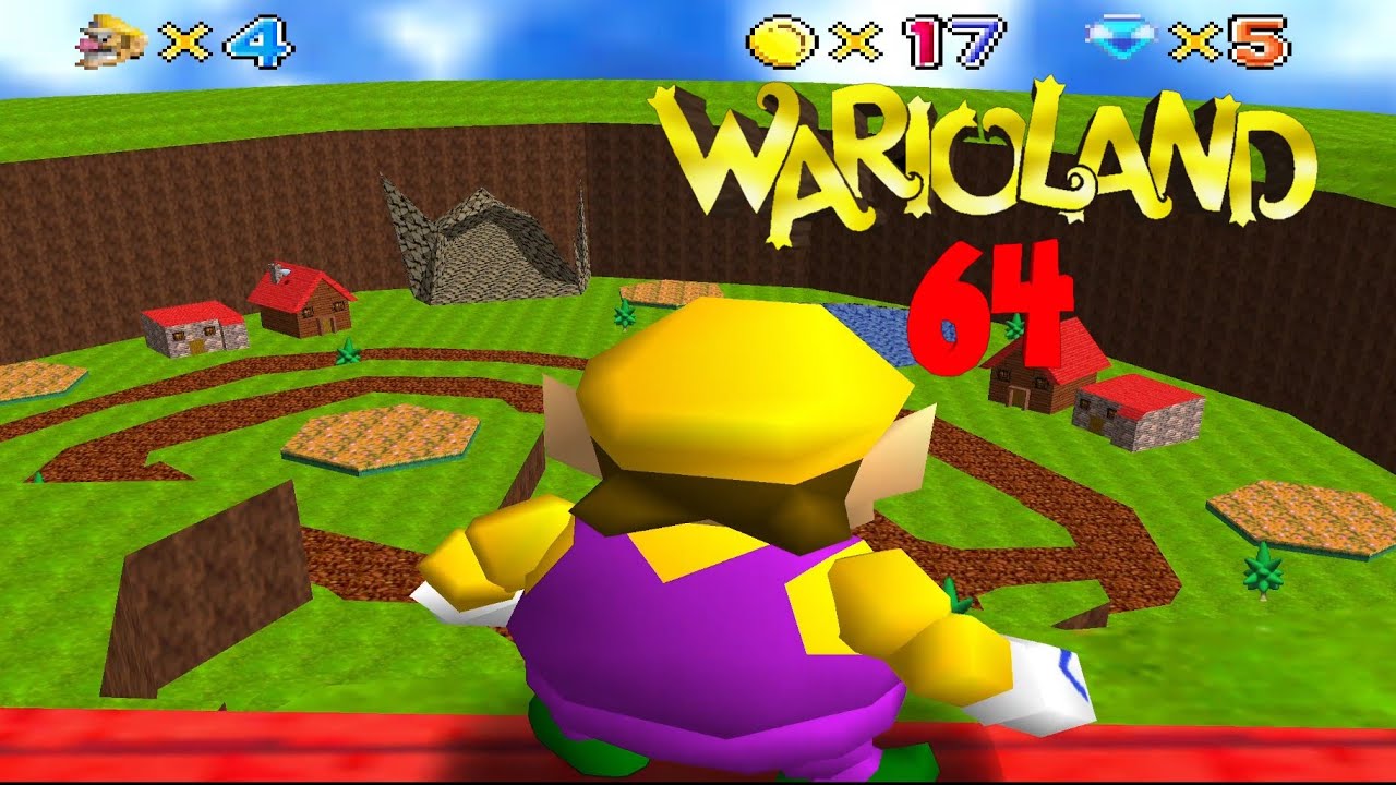 WARIO LAND 64 BETA 9/56 Stars - YouTube