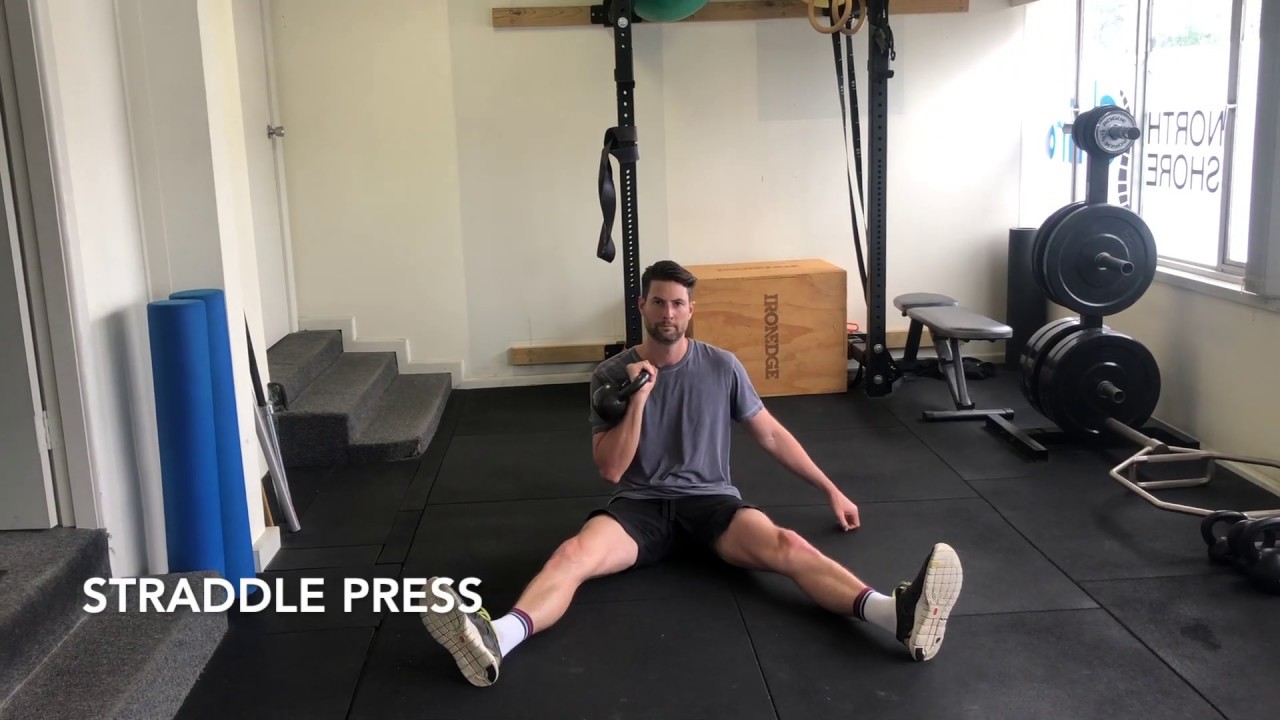 STRADDLE PRESS - YouTube