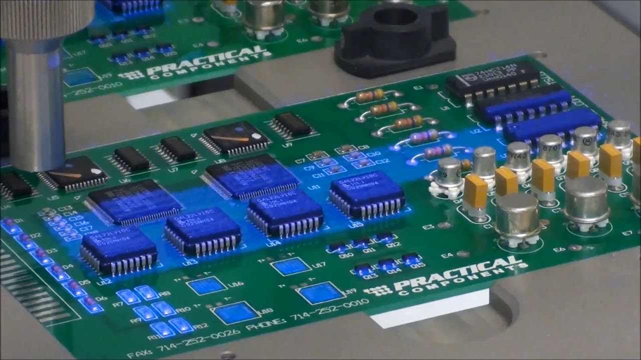 PVA Sigma masaüstü konformal kaplama ve dispensing robotu - YouTube