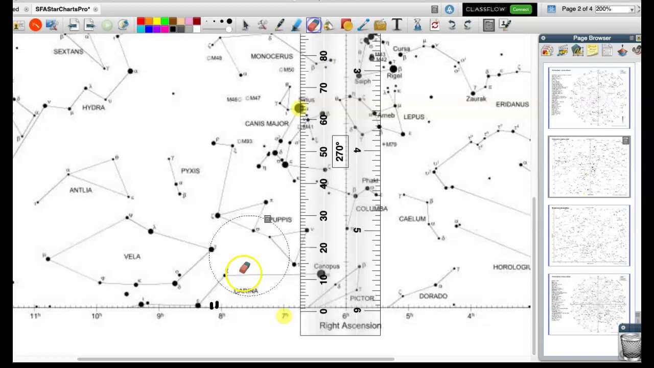 Finding RA of a Star - YouTube