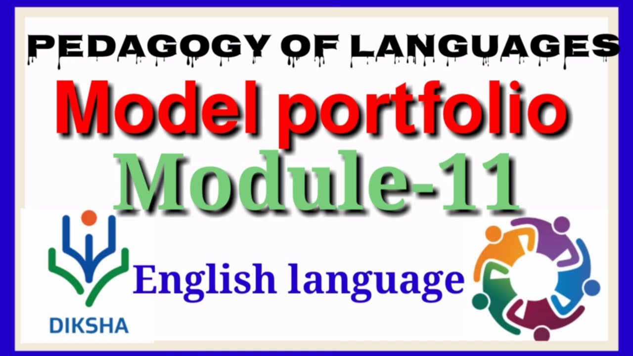 Model portfolio on Pedagogy of Languages-11|English subject portfolio ...