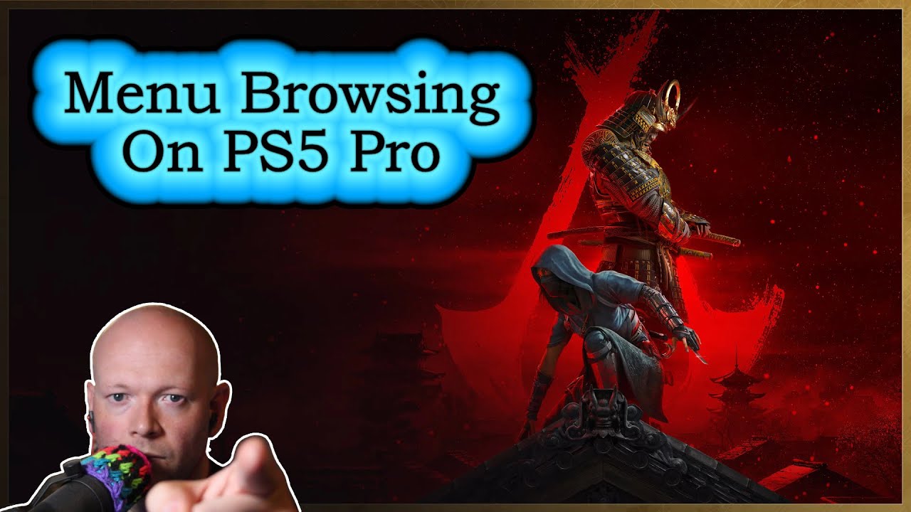 Assassin's Creed Shadows Menu Browsing On PS5 Pro - YouTube