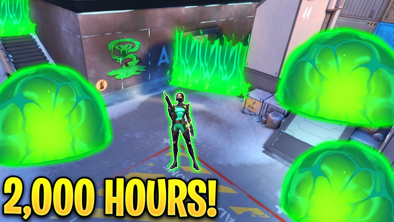 Valorant: What 2000 Hours of VIPER Looks like! - 200IQ Smokes & Poison ...