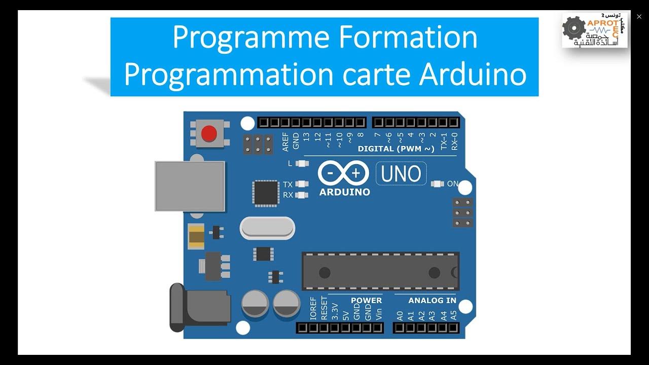 Programme formation Arduino - YouTube
