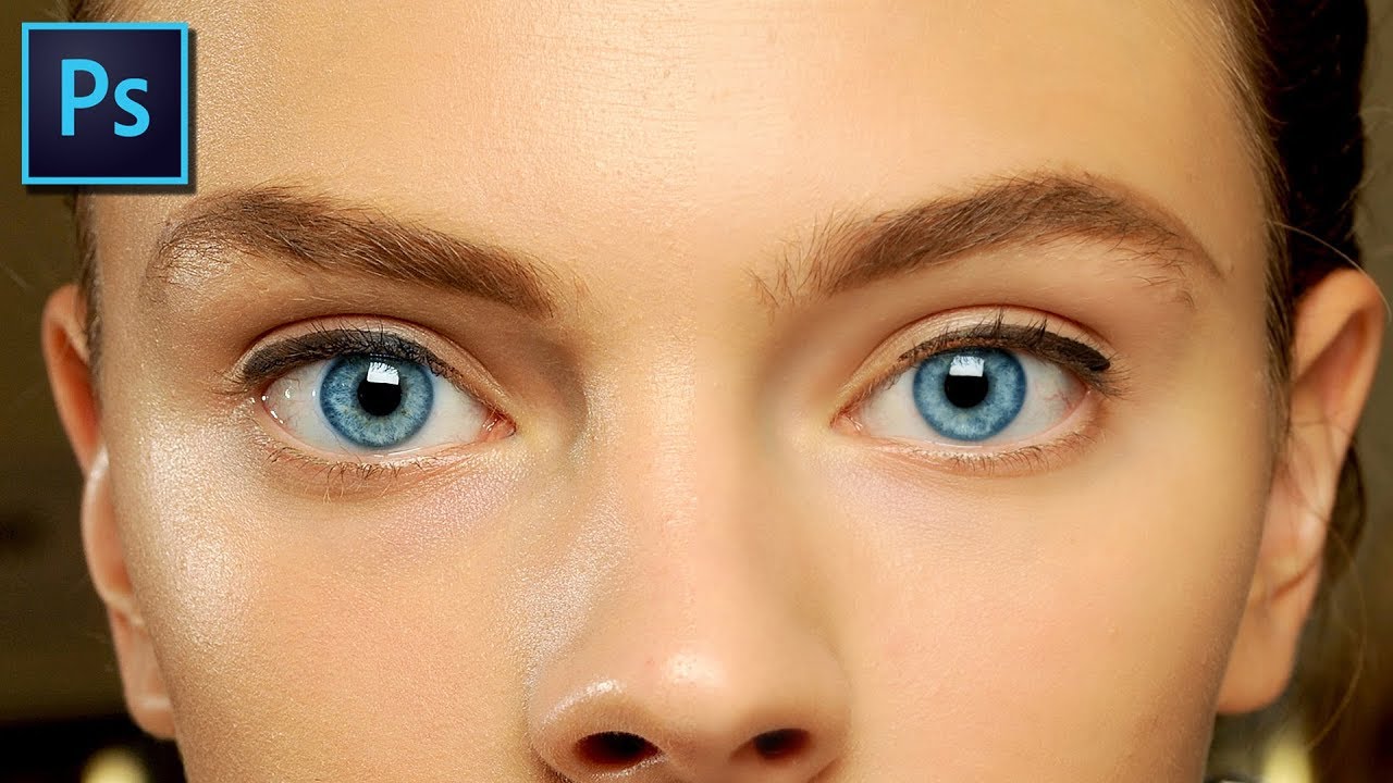 [4K] How to airbrush (soften skin) in Photoshop in less than 5 minutes ...