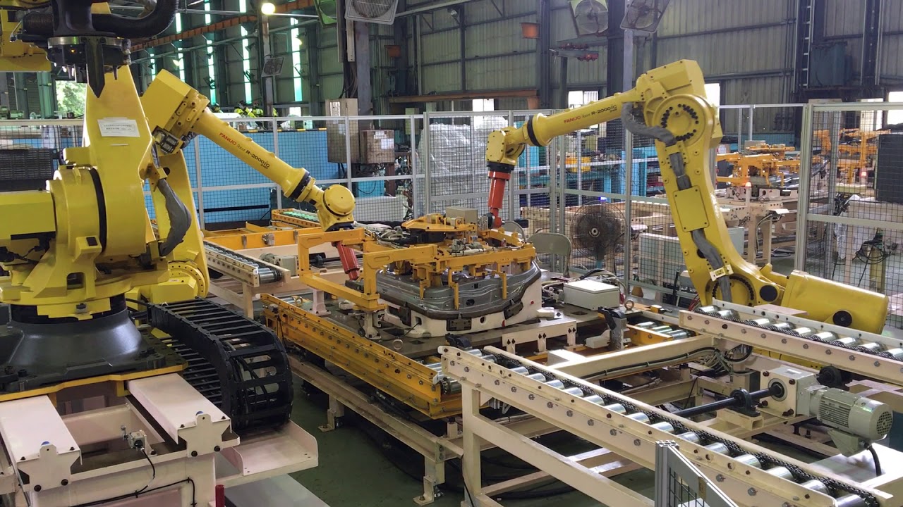 Front Door Roller Hemming Process - YouTube