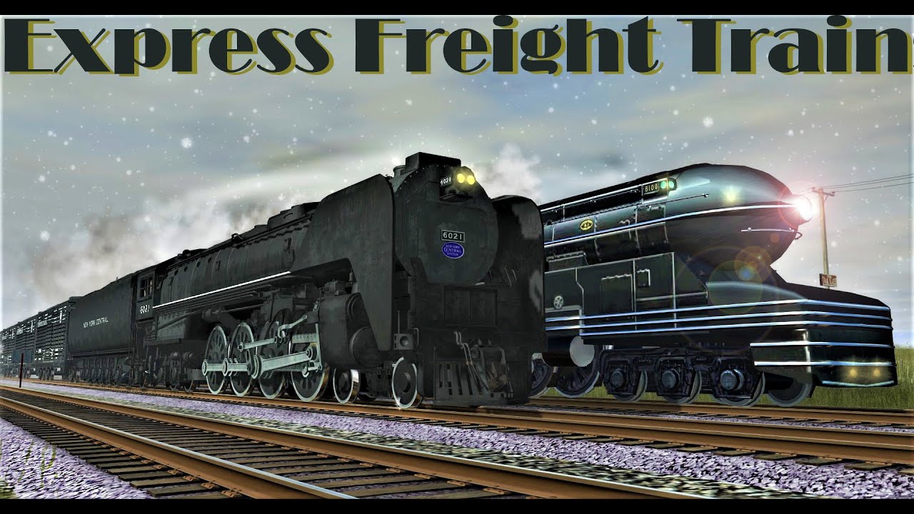 [Express Freight] PRR S1, NYC Niagara, UP Challenger, Big Bog, N&W ...