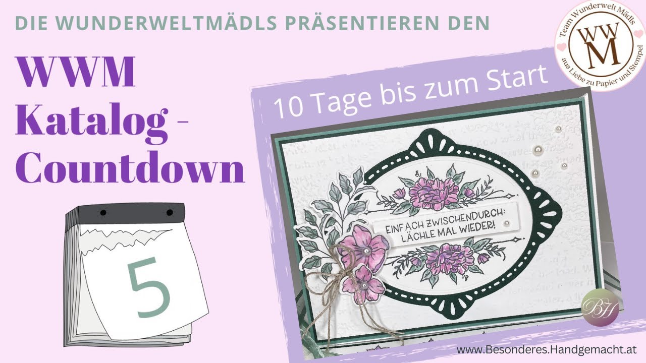 WWM Katalog Countdown / Easel Card / Decorative Borders / Gerahmt mit ...