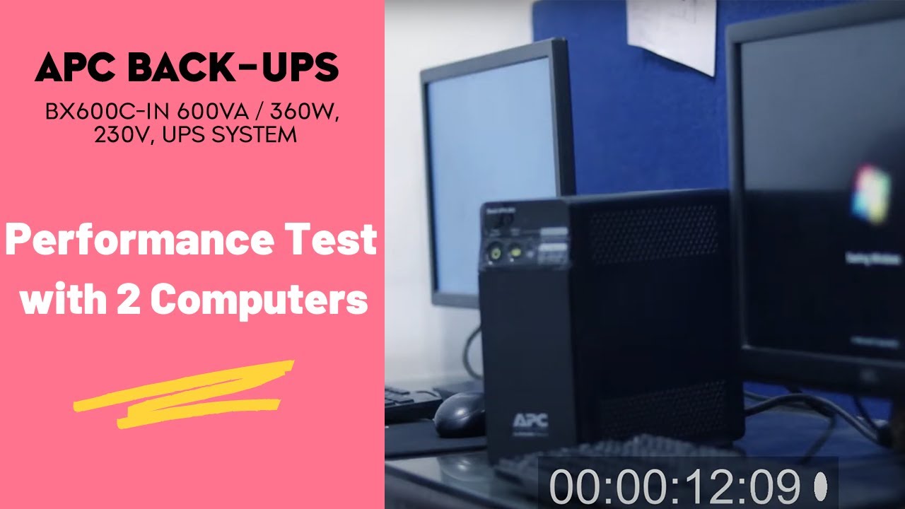 APC BX600C-IN 600VA, 230V Back UPS: Review and Load Testing - YouTube