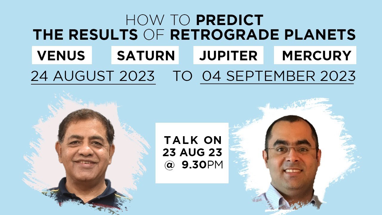 EP 035: Nitin Dayalani on 4 retrograde planets Saturn, Venus, Mercury ...
