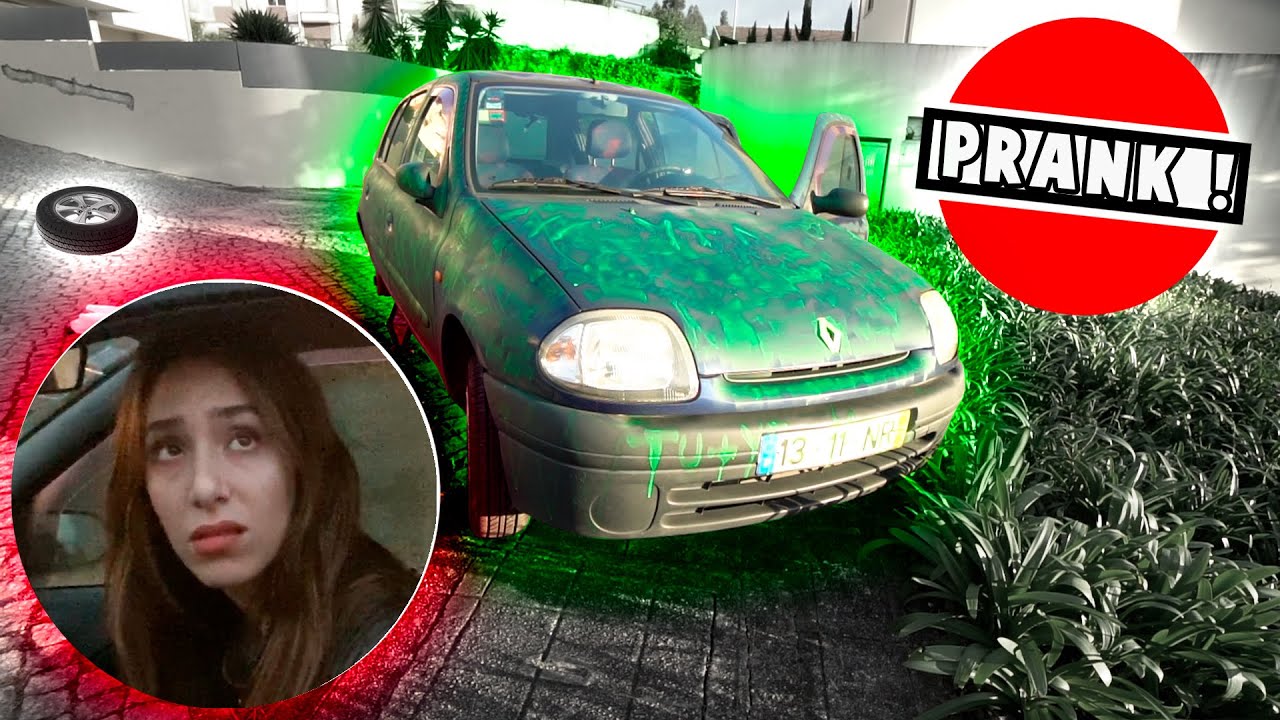 O Carro Da Minha Namorada Foi Vandalizado Prank Youtube