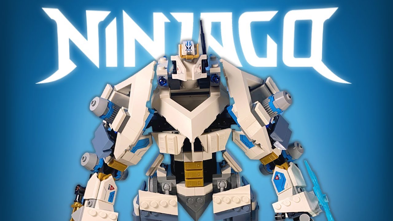 Building a CUSTOM LEGO NINJAGO Legacy Zane's Titan Mech! [2021] - YouTube