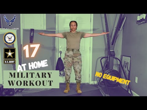 Military Workout at Home / No Equipment / BOOT CAMP workouts / Pass ...