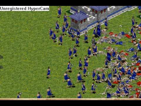 Age of Empires 1 - Axemen vs. Axemen - Awesome Battle! - YouTube