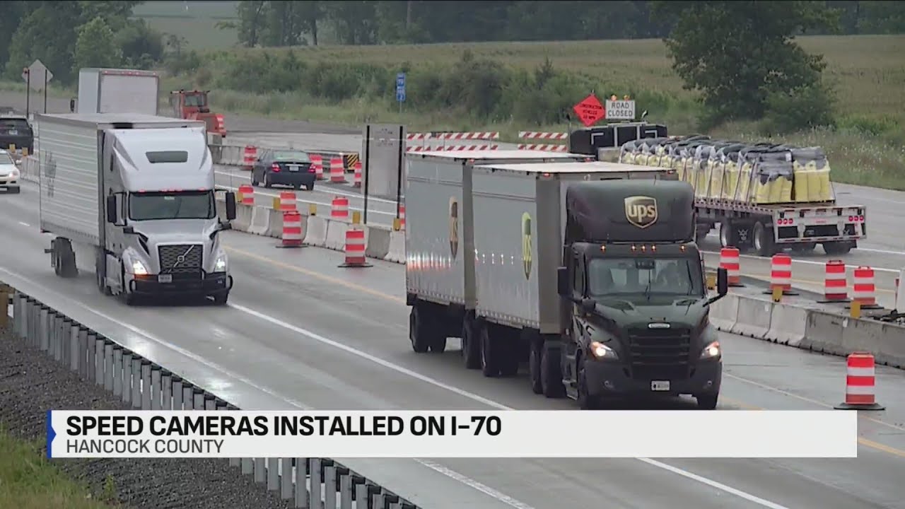 INDOT to deploy speed cameras in Hancock Co. I-70 construction zone ...