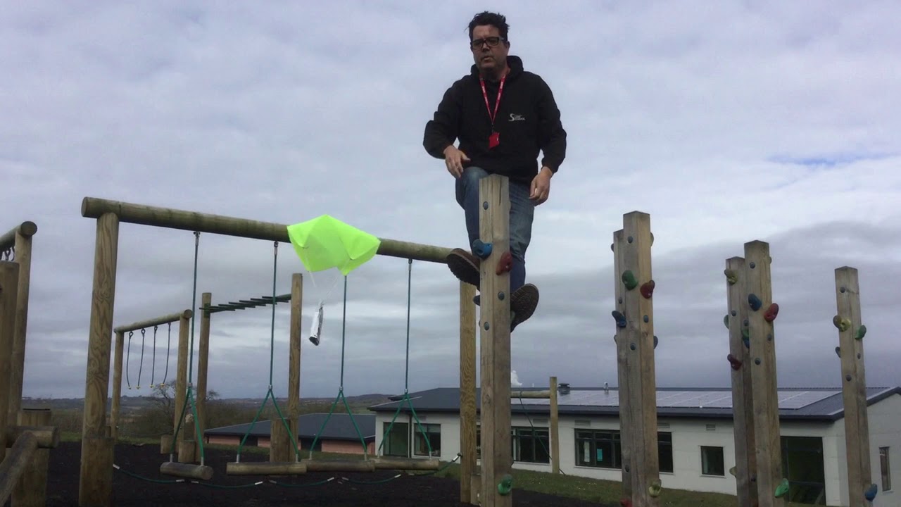 How to make a parachute #2 - A Master Class With Mr. V. - YouTube