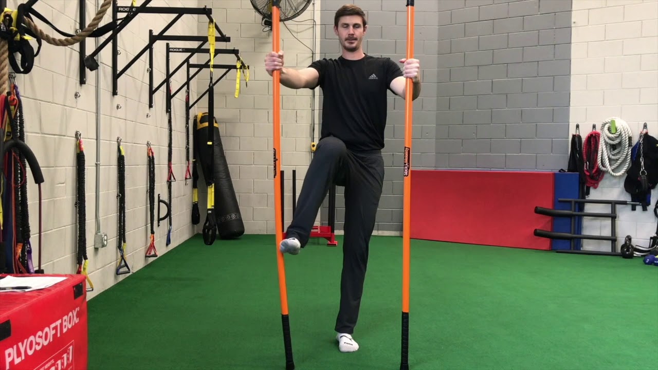 Hip IR/ER: Stick Mobility - YouTube