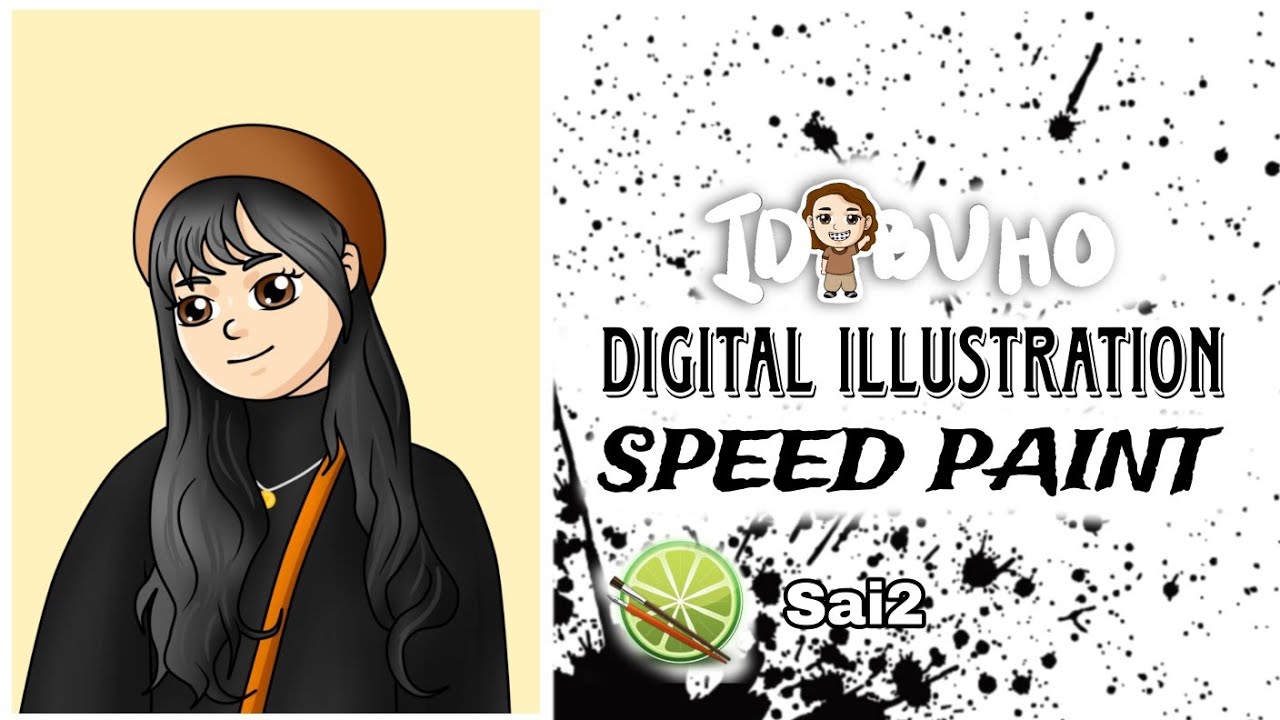 Idibuho Art | Digital Illustration | speed paint | drawing process ...