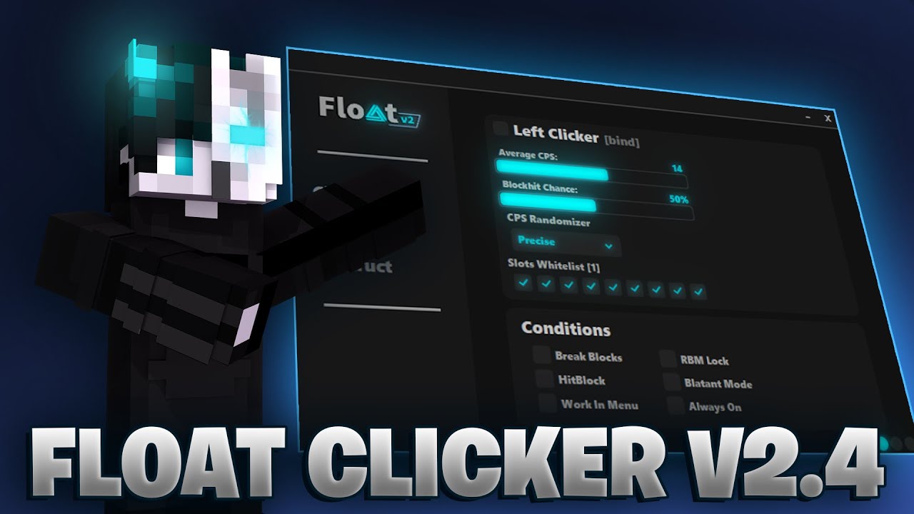 Best Autoclicker for Minecraft 2023 | FLOAT CLICKER UPDATE | ShowCase ...