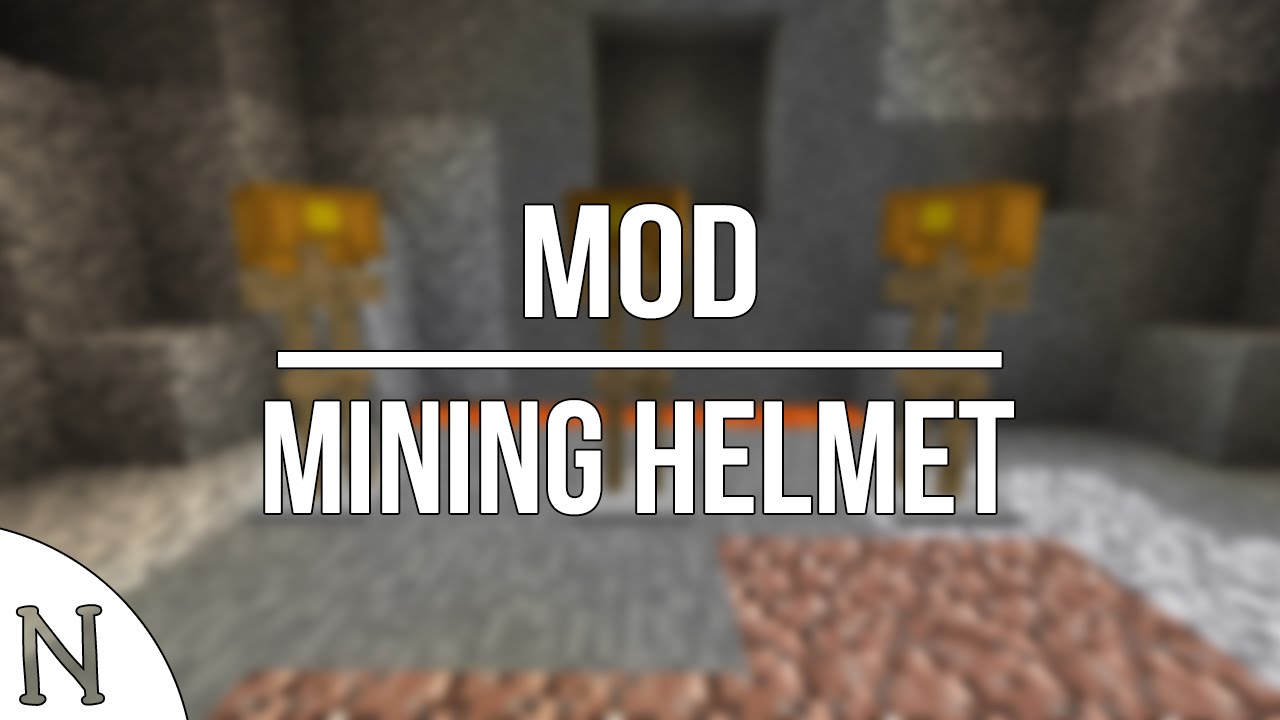 Minecraft Mod - Mining Helmet - YouTube