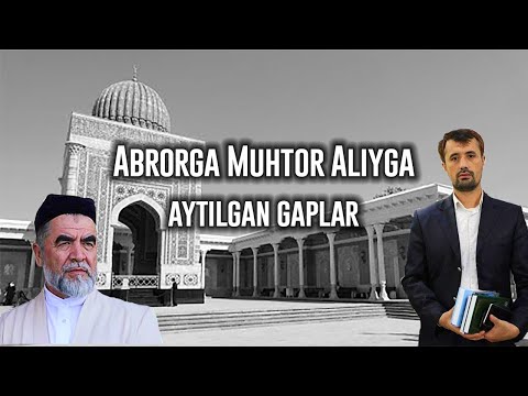 Abror Muhtorga Aytilgan Gaplar | Shayh Muhammad Sodiq Muhammad Yusuf