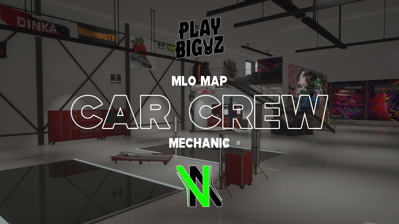 FiveM MechShop MLO | CarCrew | FiveM Maps - YouTube