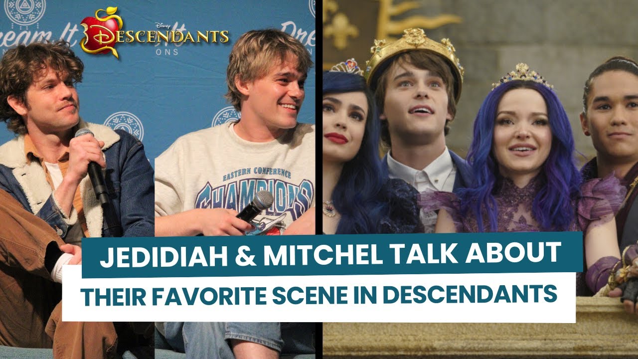 Mitchell Hope & Jedidiah Goodacre talk about their favorite scene from ...