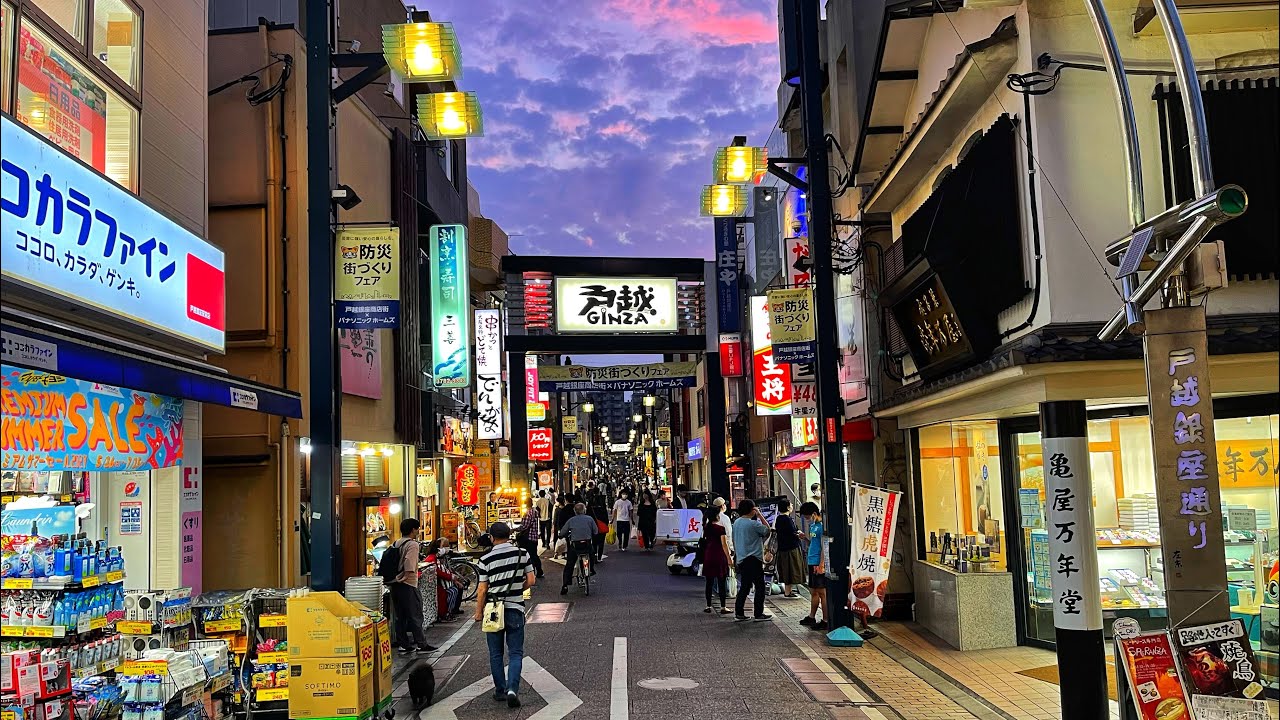 Live Tokyo Walk - Togoshi-Ginza, Musashi Koyama and Local Shopping ...