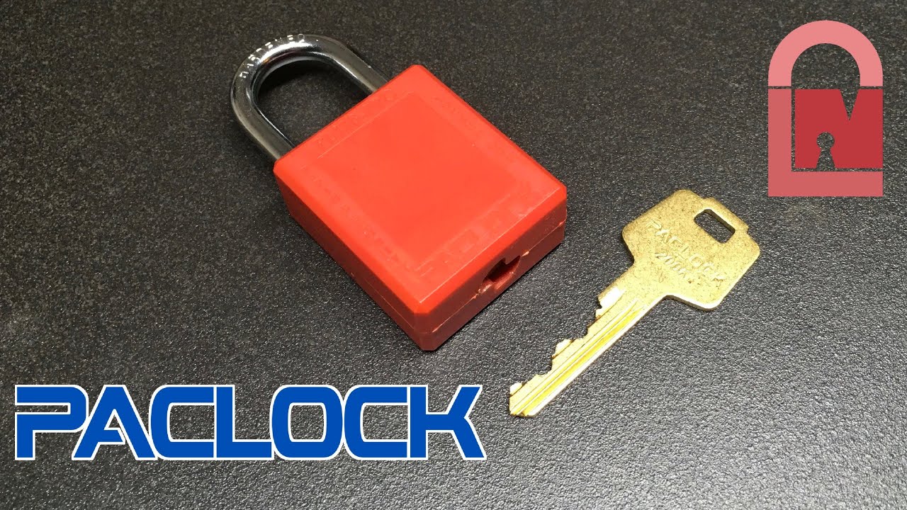 PacLock PL410-Pro 7 Pin Padlock Picked - YouTube