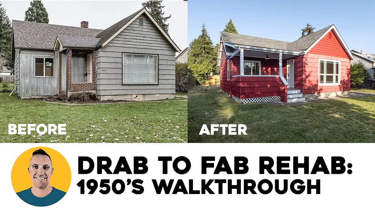 Drab to Fab Rehab: 1950's Eugene Walkthrough - YouTube