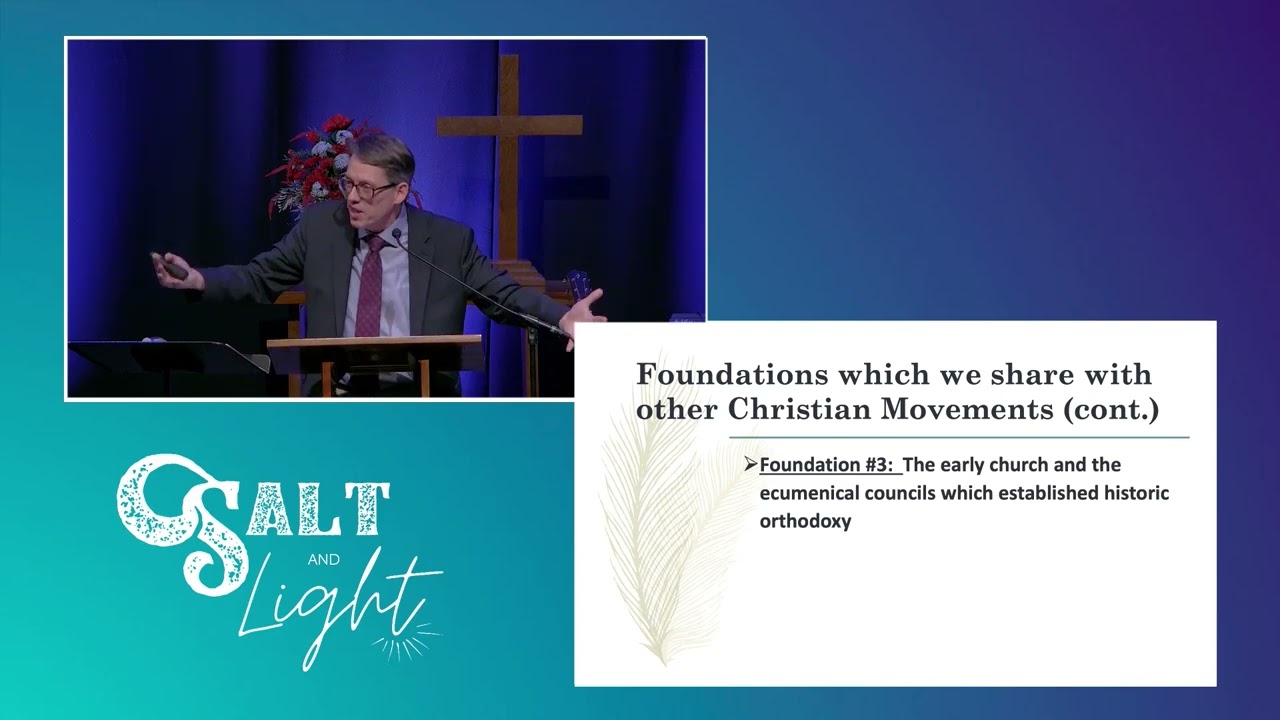 Salt & Light: Dr. Tim Tennent Plenary on the Grand Wesleyan Vision ...