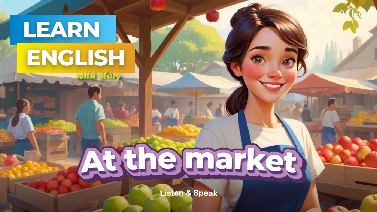 At the market - Improve your English | English speaking & listening ...