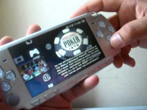PSP 2001 - Silver - juegos en memory - YouTube