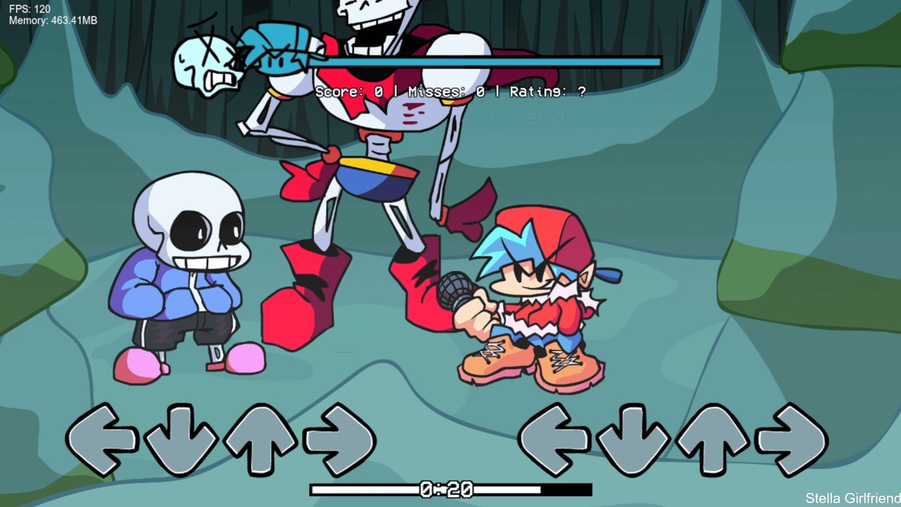 Friday Night Funkin' Sans OneShot - (FNF Mod) (Undertale) - YouTube